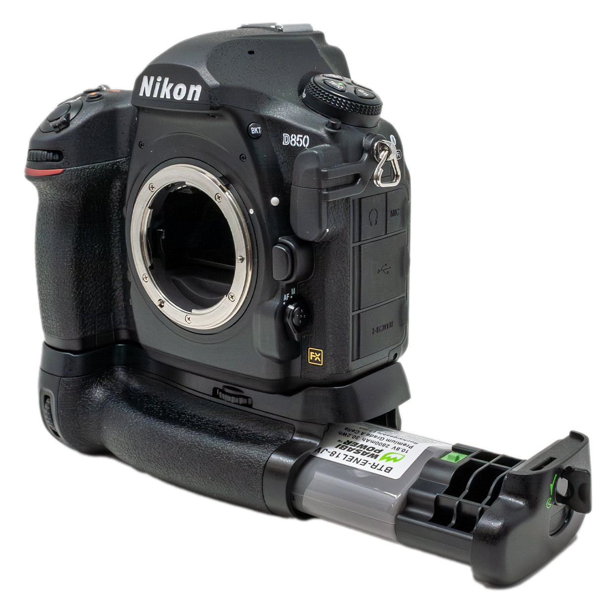 Nikon EN-EL18 Battery Bundle with MB-D18 Battery Grip, Nikon MH-26 Dua ...