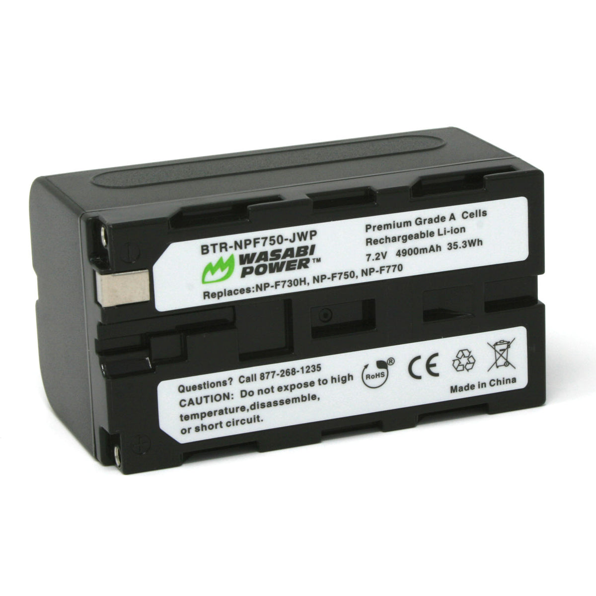 Sony NP-F730, NP-F750, NP-F760, NP-F770 (L Series) Battery by Wasabi P ...